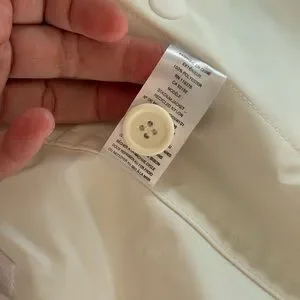 Helmut Lang | Jackets & Coats | Helmut Lang White Stadium Jacket Nwt ...